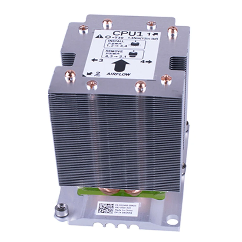 0R5NN8 0WN9TY CPU1 Original CPU dissipador de calor para Dell Precision ...