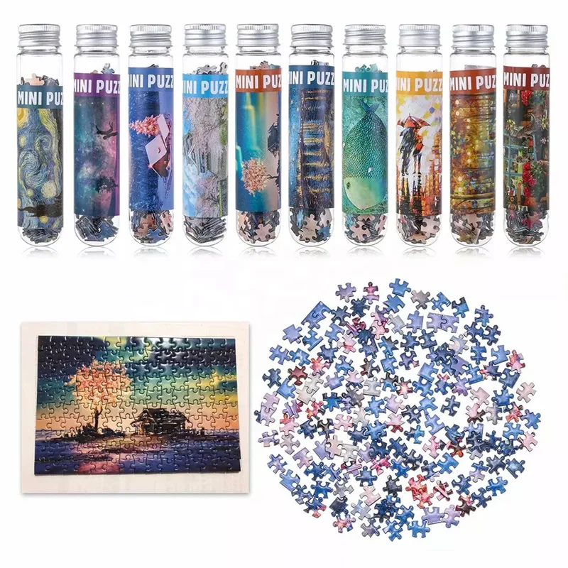 150pcs-Mini-Jigsaw-Puzzles-for-Adults-Micro-Jigsaw-Test-Tube-Tiny ...