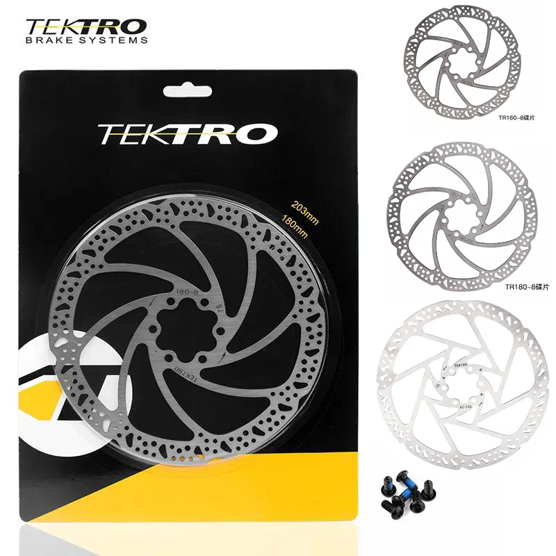 TEKTRO-Bike-MTB-160-180-203mm-Mountain-Bicycle-Hydraulic-Disc-Brake ...