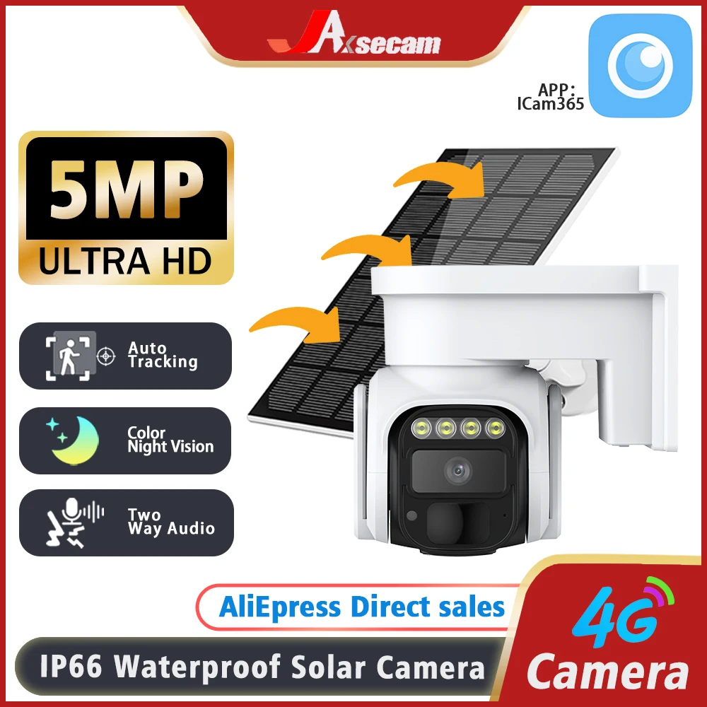 ICam-365-5MP-4G-SIM-Card-Intelligent-Outdoor-Security-protection-Solar ...