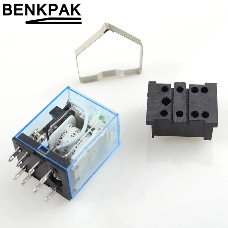 General Purpose Relay My2 Dpdt 8 Pins My2nj Relais 12v 24v 110v 220v ...