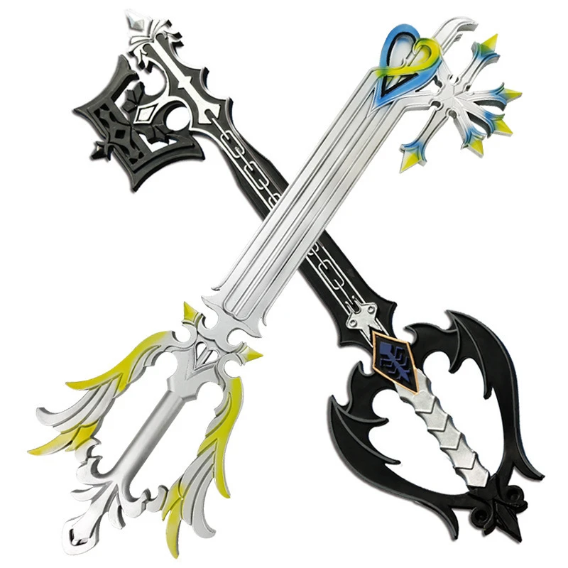 Kingdom Hearts Gifts | Kingdom Hearts Sword | Swords Real Steel | Steel Model Toys - Weapon ...