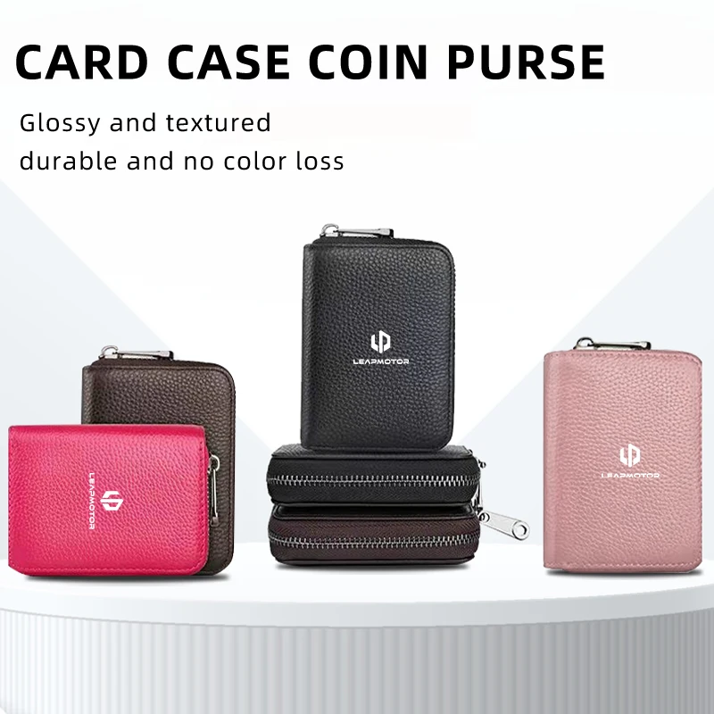 Car-Logo-Lady-Zip-Wallet-Coin-Pouch-Card-Case-Portable-Leather-Wallet ...