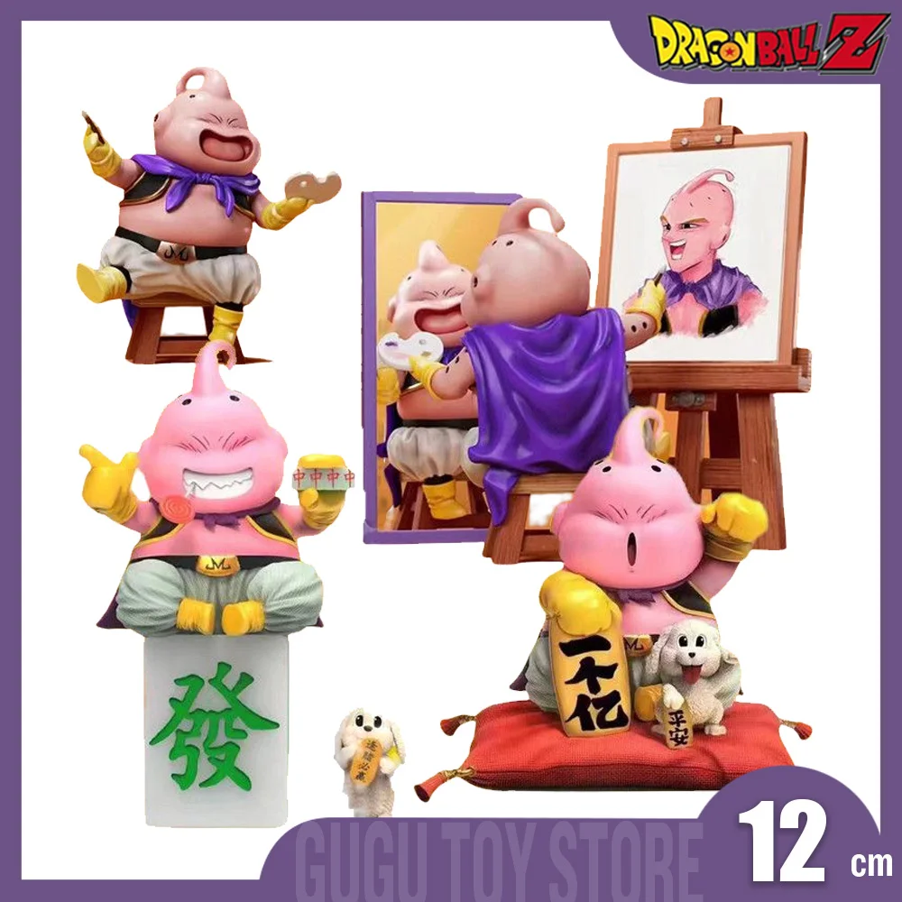 Dragon-Ball-Majin-Buu-Anime-Figure-8-16cm-Action-Figurine-Mahjong-Buu ...