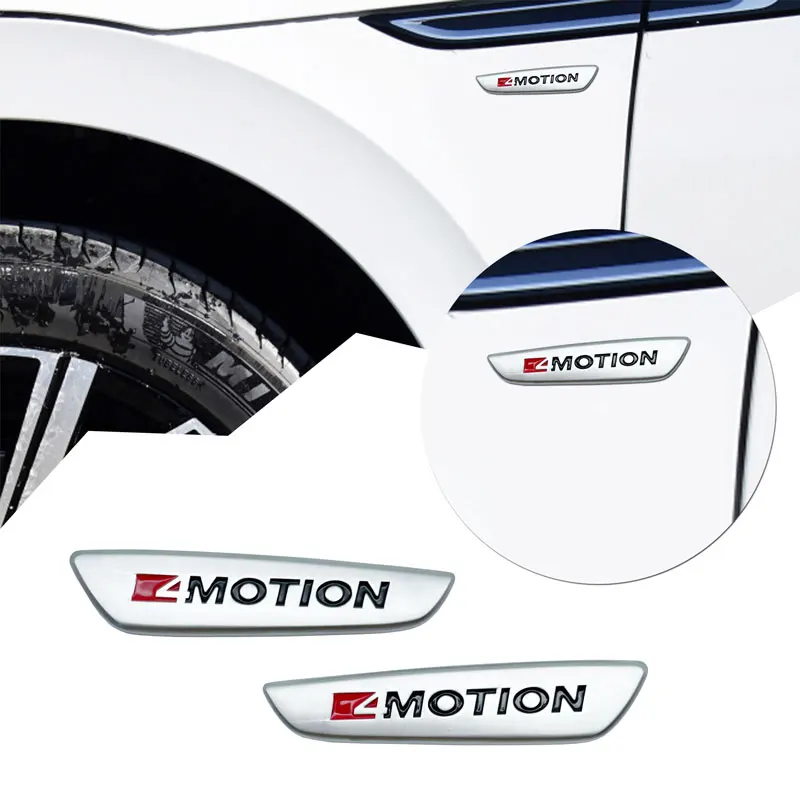 1-Pair-3D-Metal-4-MOTION-4motion-Logo-Car-Fender-Side-Emblem-Badge ...
