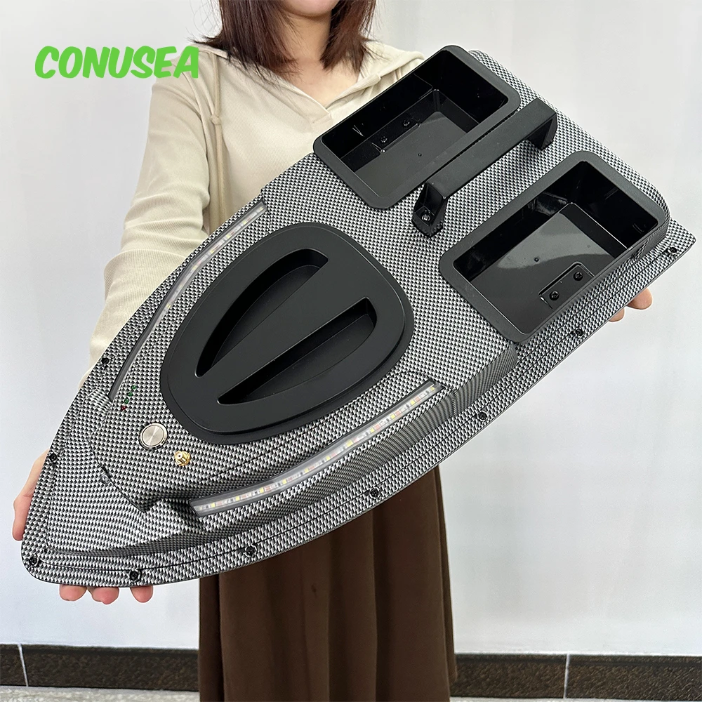 Rc Fishing Boat Intelligent Gps Bait Boats 2.4g Radio Control Boating ...