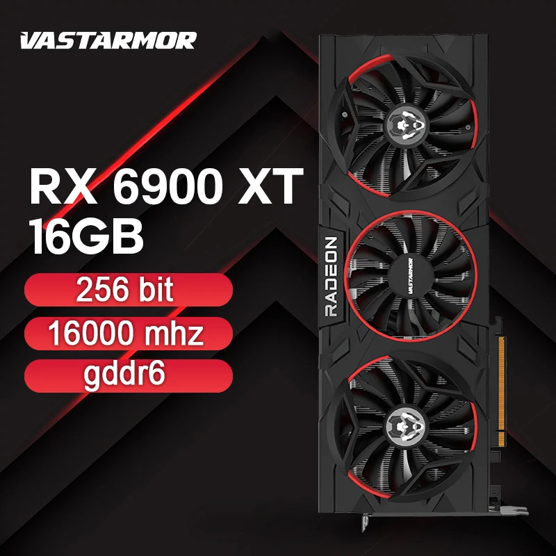 Vastarmor amd radeon rx 6900 xt 16gb gddr6 256bit 16000mhz placa ...