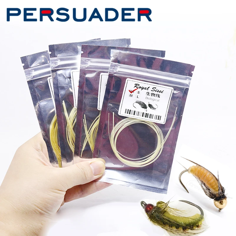 Persuader realistic caddis pupae body ribs fly tying materials in ...