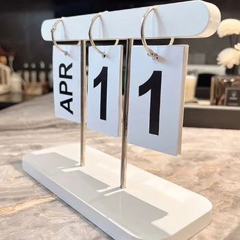 Standing Desk Calendar Daily Mini Monthly Desktop Calendar Desktop ...