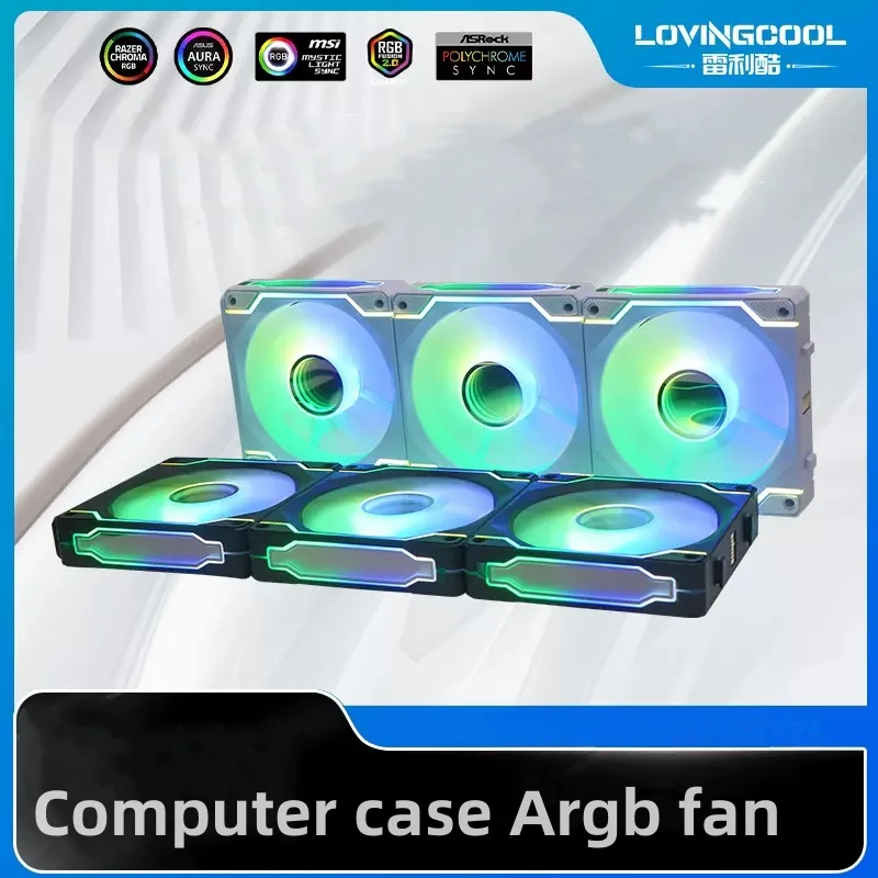 LOVING-COOL-Computer-Case-Fan-Reverse-Ventoinha-PC-120mm-Rgb-Fan-Cooler ...
