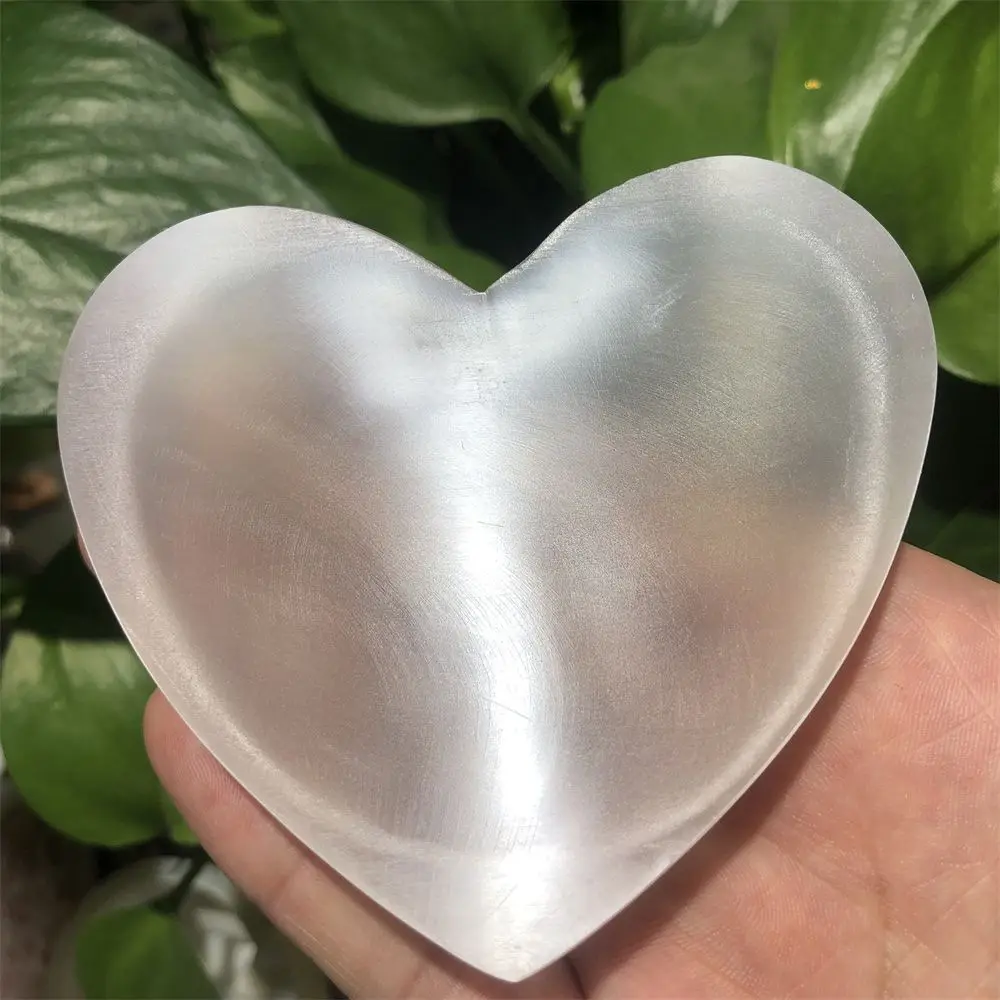 Heart Natural Stone Wholesale | Selenite Natural Stone Heart ...