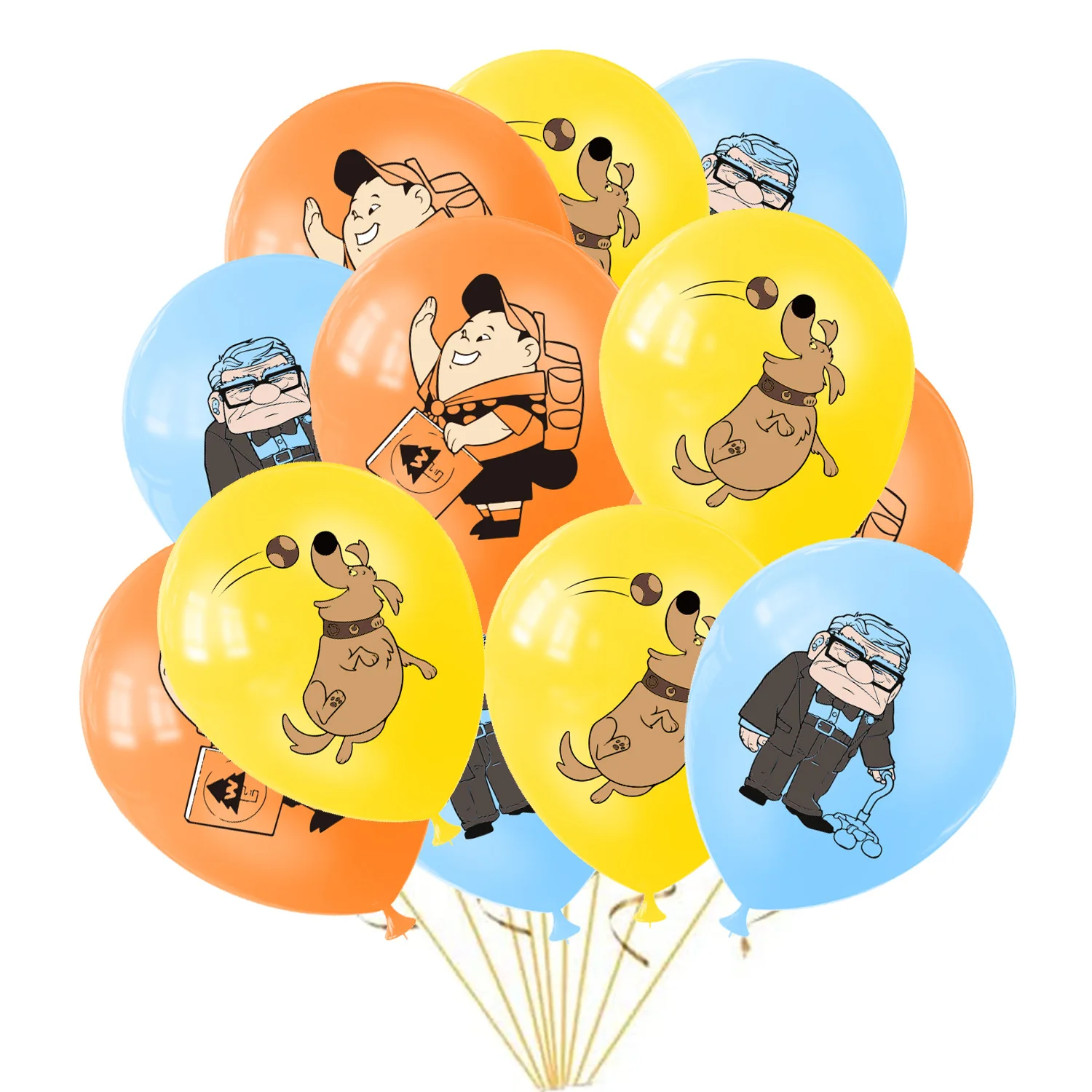 10/20pcs Disney Russel Dug Up Theme Balloons Decorations 12inch Latex ...