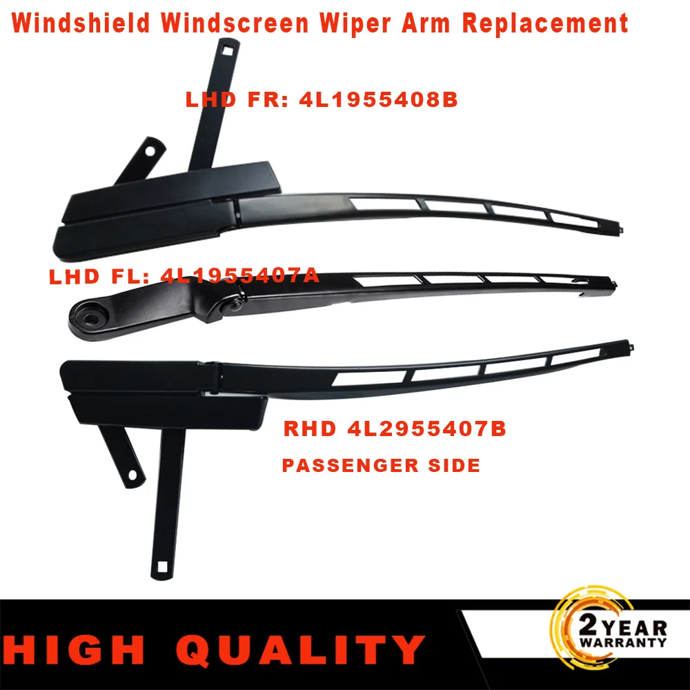 For-Audi-Q7-07-16-Car-Windshield-Windscreen-Wiper-Arm-LHD-Front-Left ...