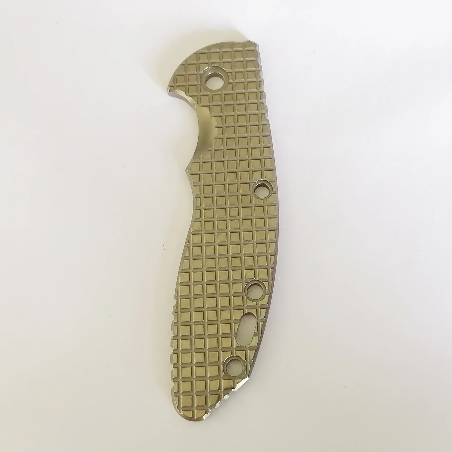 1 Piece Custom Made Titanium Alloy Replacement Scales For Hinderer Xm18 ...