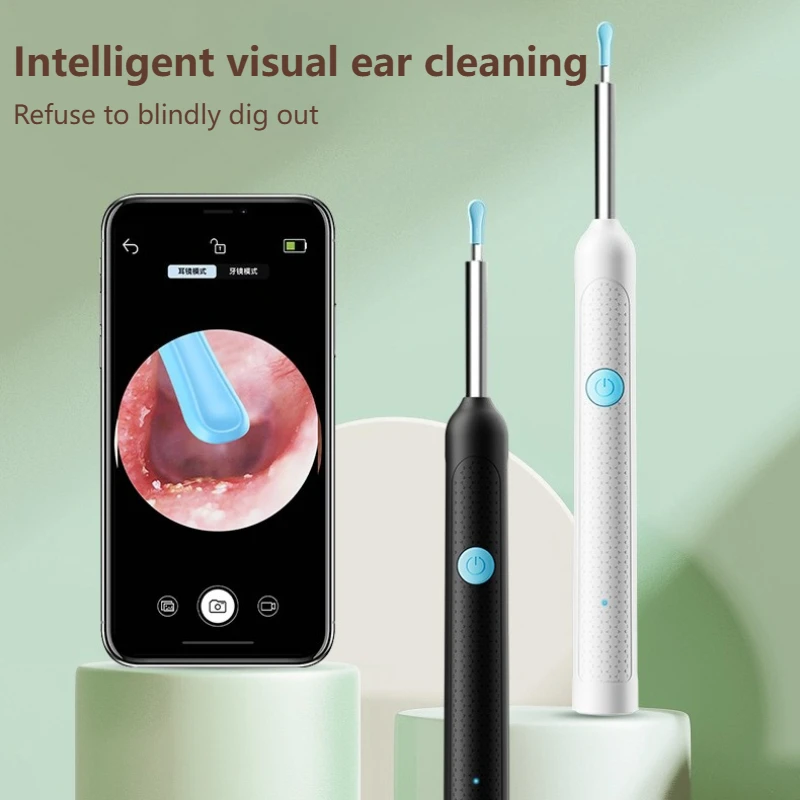 Visual Earpick WIFI Visual Ear Camera HD1080P 4.2MM Ear Stick Pick Ear ...