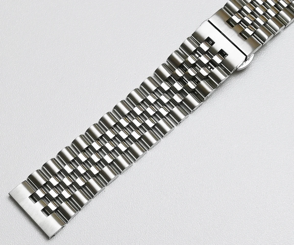 18mm-19mm-20mm-21mm-22mm-Curved-End-Watch-Band-Stainless-Steel-Strap ...