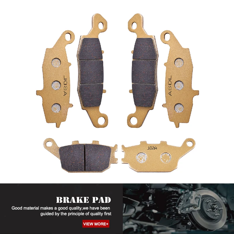 Front Rear Brake Pads Disc Tablets For SUZUKI DL650 V-Strom X DL650A ...