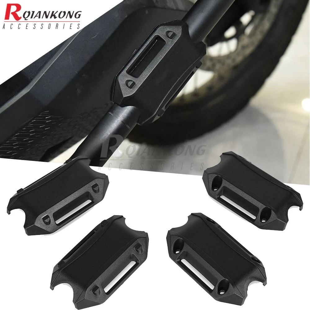 Motorcycle-Bumper-Engine-Guard-Protector-Block-25mm-Crash-Bar ...