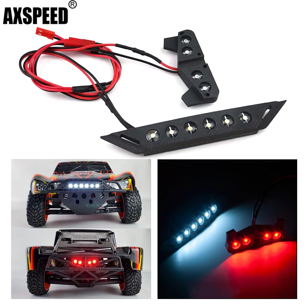 AXSPEED-Front-Rear-LED-Light-Lamp-Spotlight-Taillight-Kit-for-1-10 ...