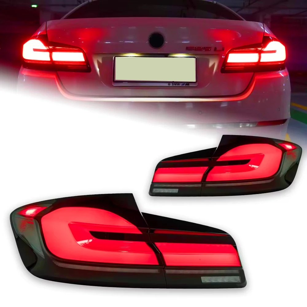 Car Lights for BMW F10 LED Tail Light 2010-2016 F18 Rear Lamp 520i 525i ...