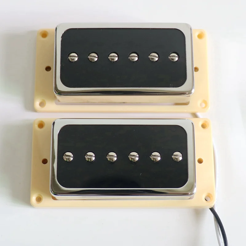 Donlis single coil Open humbucker cover P90 lp guitar pickups with ...