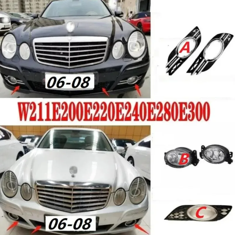 Car-Accessory-Fog-Light-Cover-Lamp-Frame-Grille-Car-Accessories-For ...