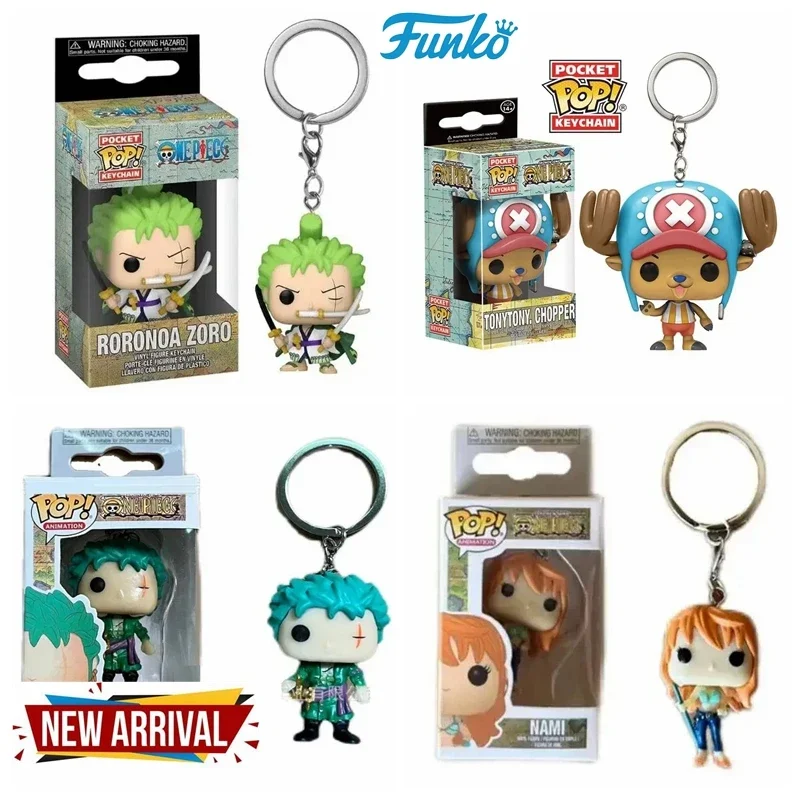 FUNKO-POP-One-Piece-RORONOA-ZORO-Tonytony-Chopper-llavero-juguete-NAMI ...
