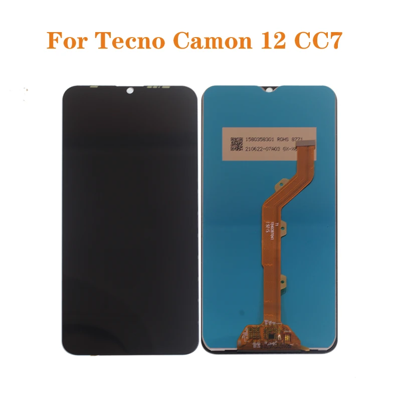 6.52" For Tecno Camon 12 CC7 LCD Display Touch Screen Digitizer ...
