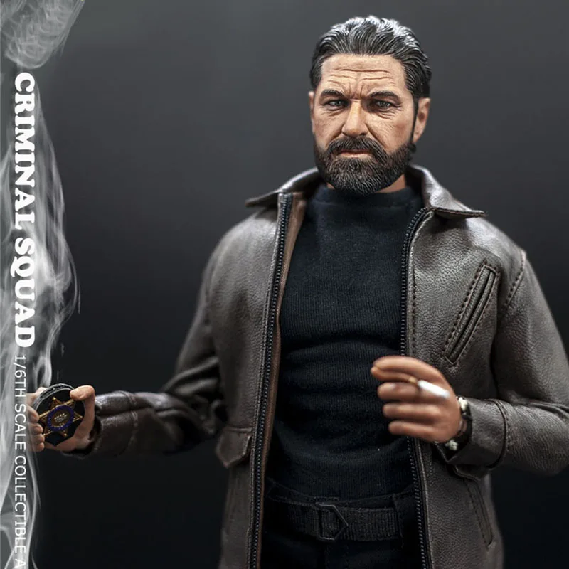 In Stock BBK BBK010 1/6 Detective Nick Gerard Butler Figure Model 12 ...