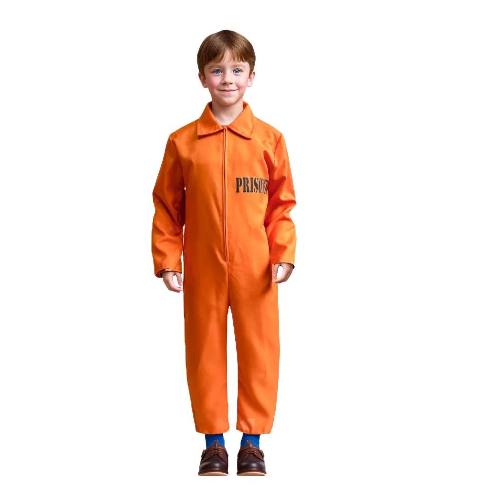 Orange-Prison-Prisoner-Cosplay-Prison-uniform-Jumpsuit-Costumes ...