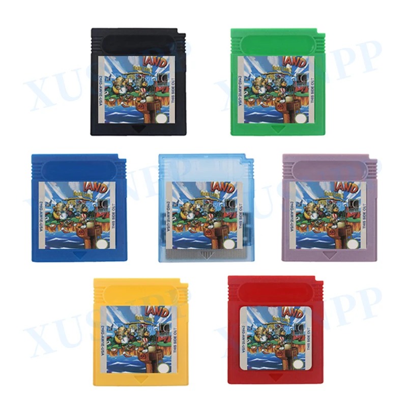 16-Bit-Video-Game-Console-Card-GBC-Game-Cartridge-Mario-Wario-Land-3 ...