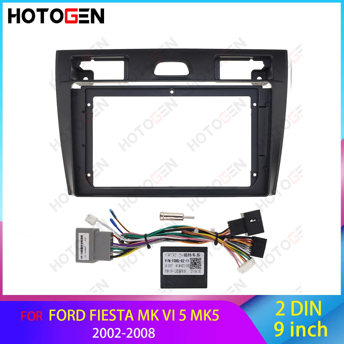 HOTOGEN Car Multimedia Frame Cable Canble for Ford Fiesta Mk VI 5 Mk5 ...