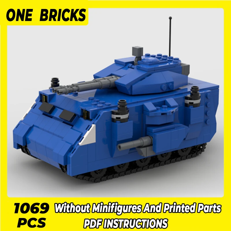Technical-Moc-Bricks-Military-Model-Military-Predator-Destructor ...
