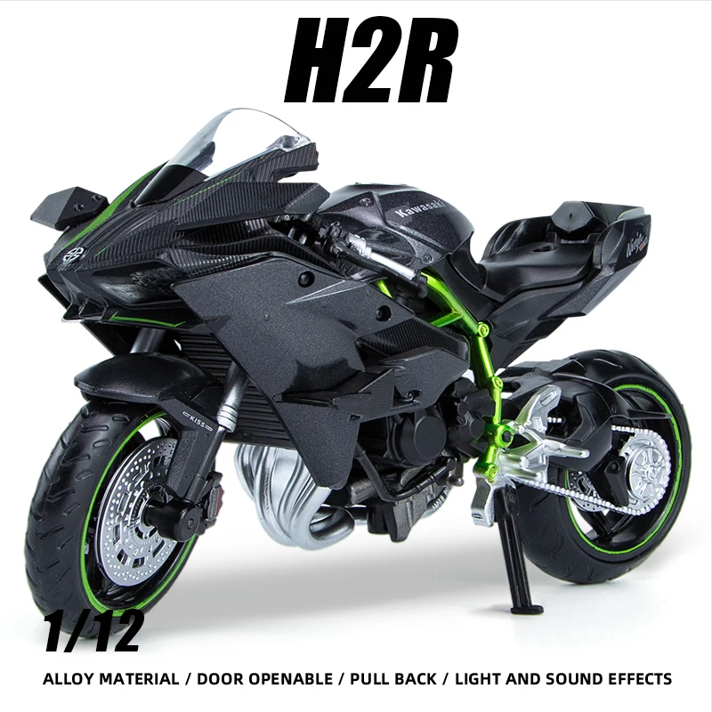 1-12-H2R-Alloy-Motorcycle-Model-Toy-Boy-Diecast-Metal-Vehicle-Fast-and ...
