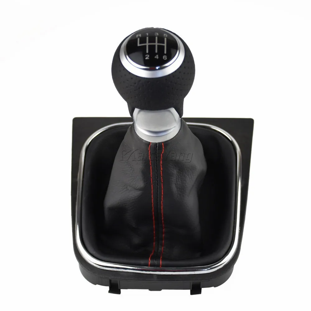 New-Car-Styling-Manual-Gear-Shift-Knob-Lever-Stick-Pen-6-Speed-ball-For ...