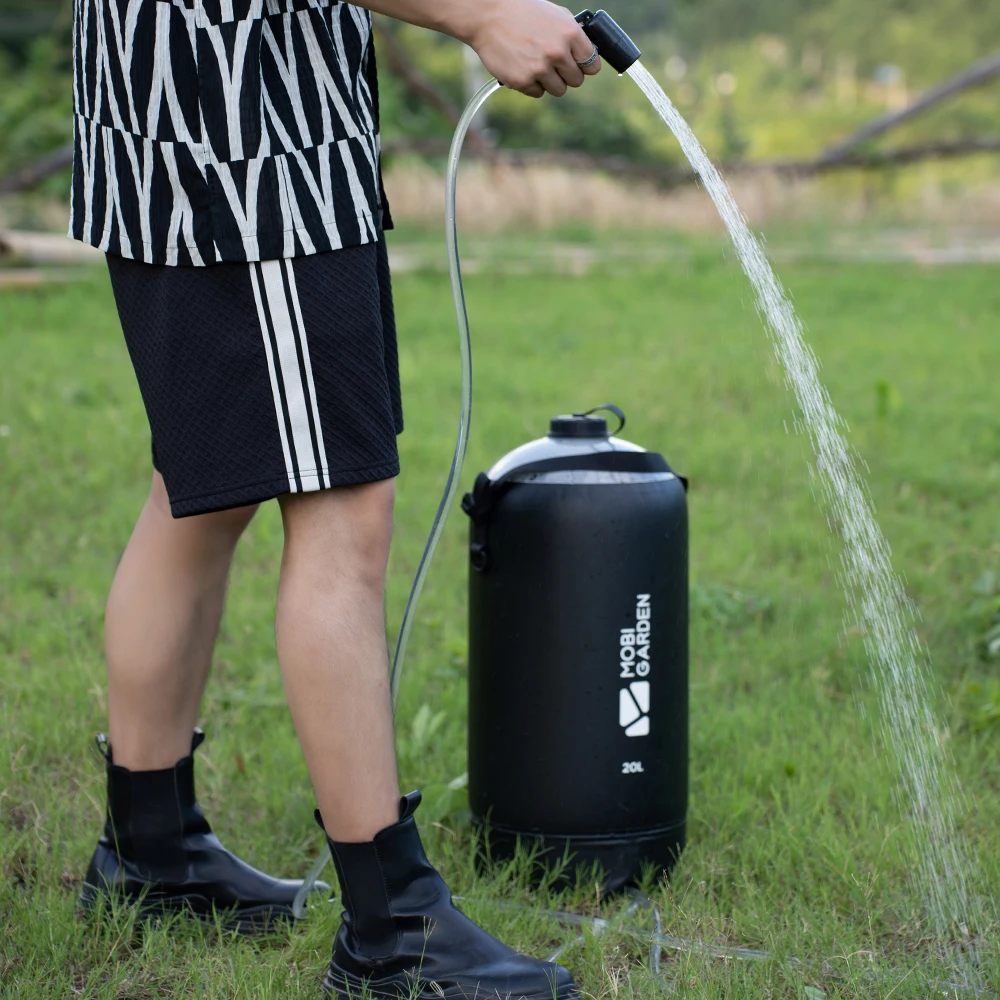 MOBI GARDEN Portable Shower Bag Large Capacity Outdoor Beach Bath ...