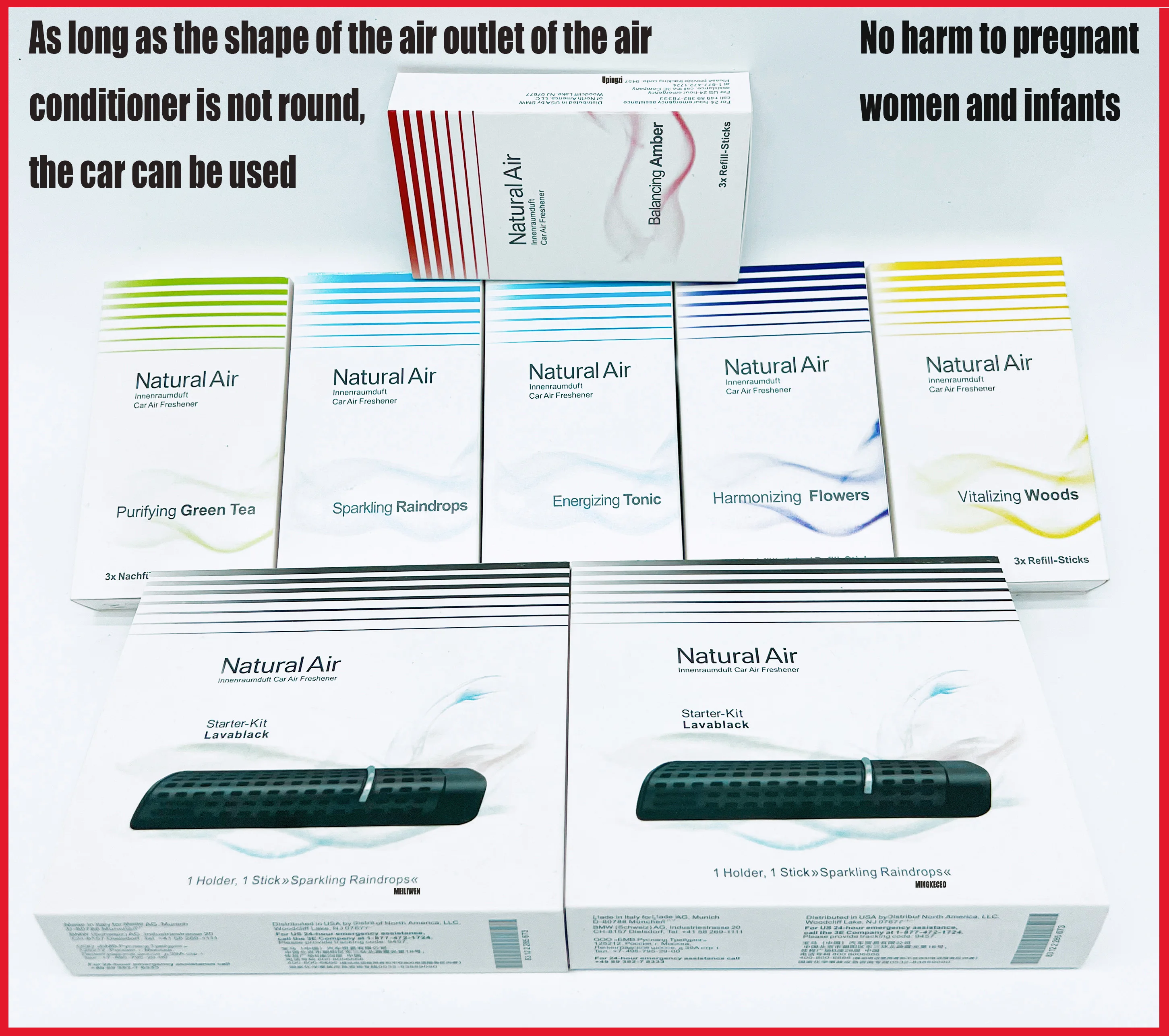 For-BMW-Car-Air-Freshener-5-Smell-Solid-Original-Diffuse-Fragrance ...