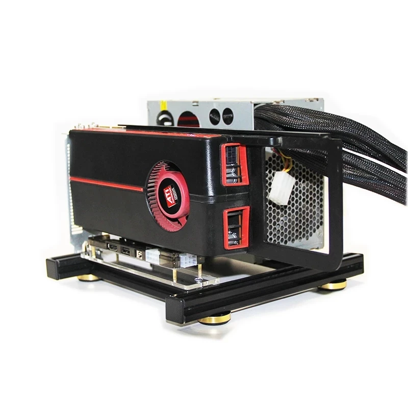 GPU-Holder-DIY-External-Graphics-Card-Base-with-Power-Supply-Base-for ...
