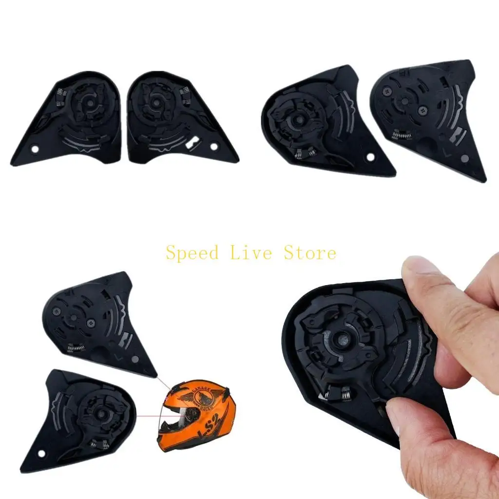 547C Base Plate Shield Visor Holder for LS2 FF351 352 369 384 802 ...