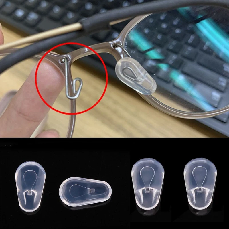 2Pairs-Lot-Lock-Silicone-Seizing-Insert-Nose-Pads-On-Glasses-Hook ...