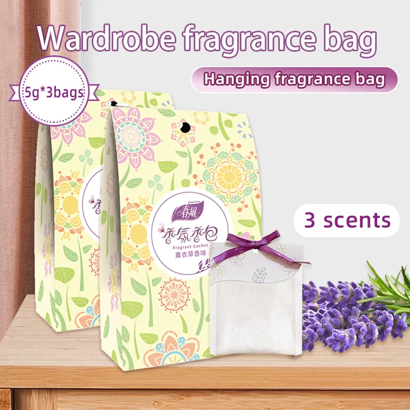 Natural Hangable Fragrant Fragrances Spices Bags Wardrobe Sachets ...