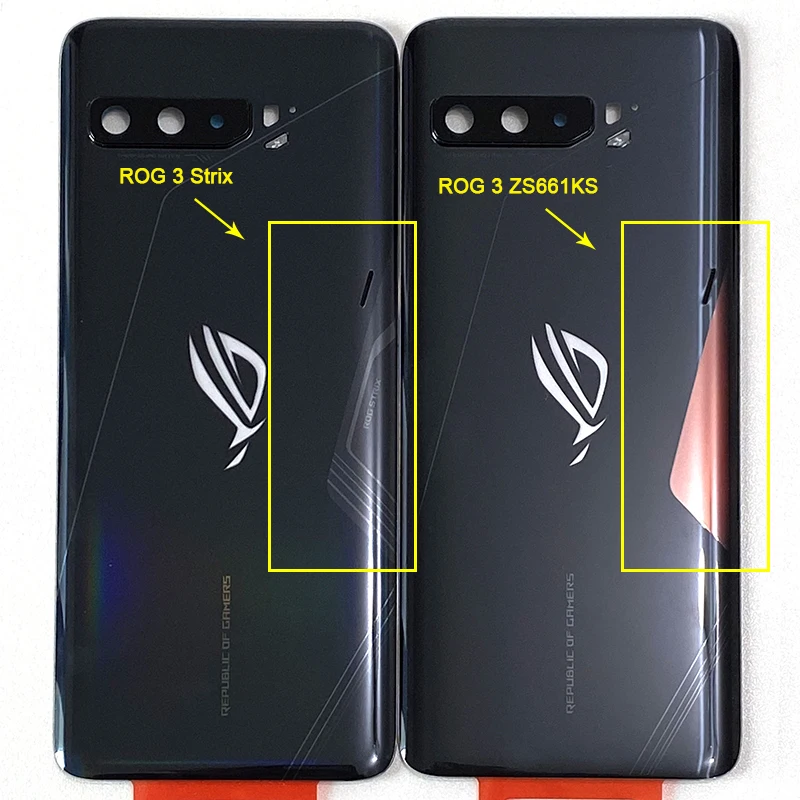 Asus-ROG-3-ROG-Phone-3-ZS661KS-Strix-Capa-Traseira-Estrutura-Para-C ...