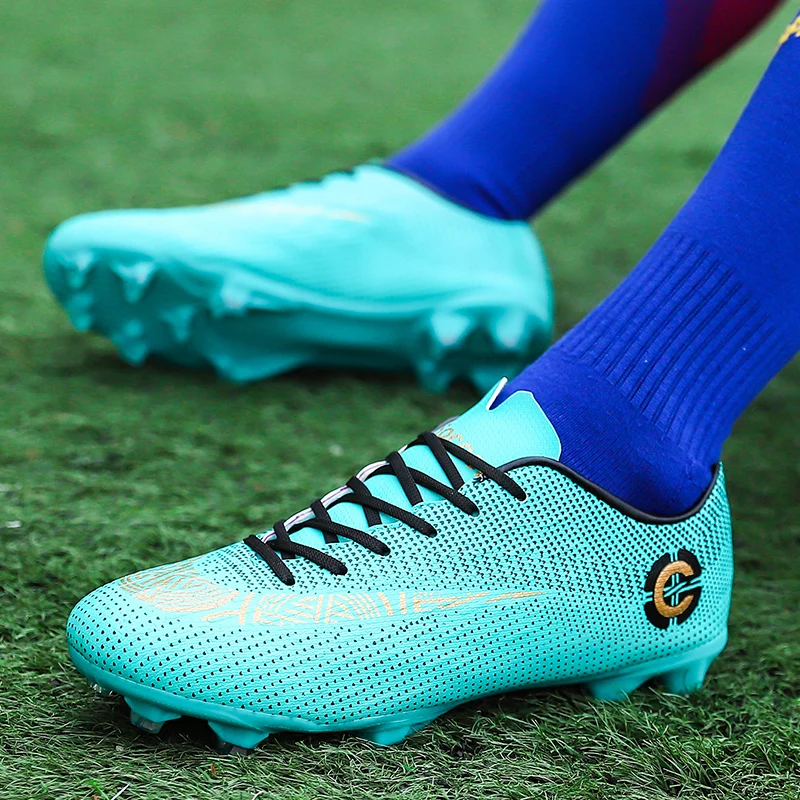 FG/TF 축구 클리트, 녹색 축구화, 저렴한 축구화, 어린이 축구 스니커즈, 학회 풋살 스니커즈, 핫 세일 ...
