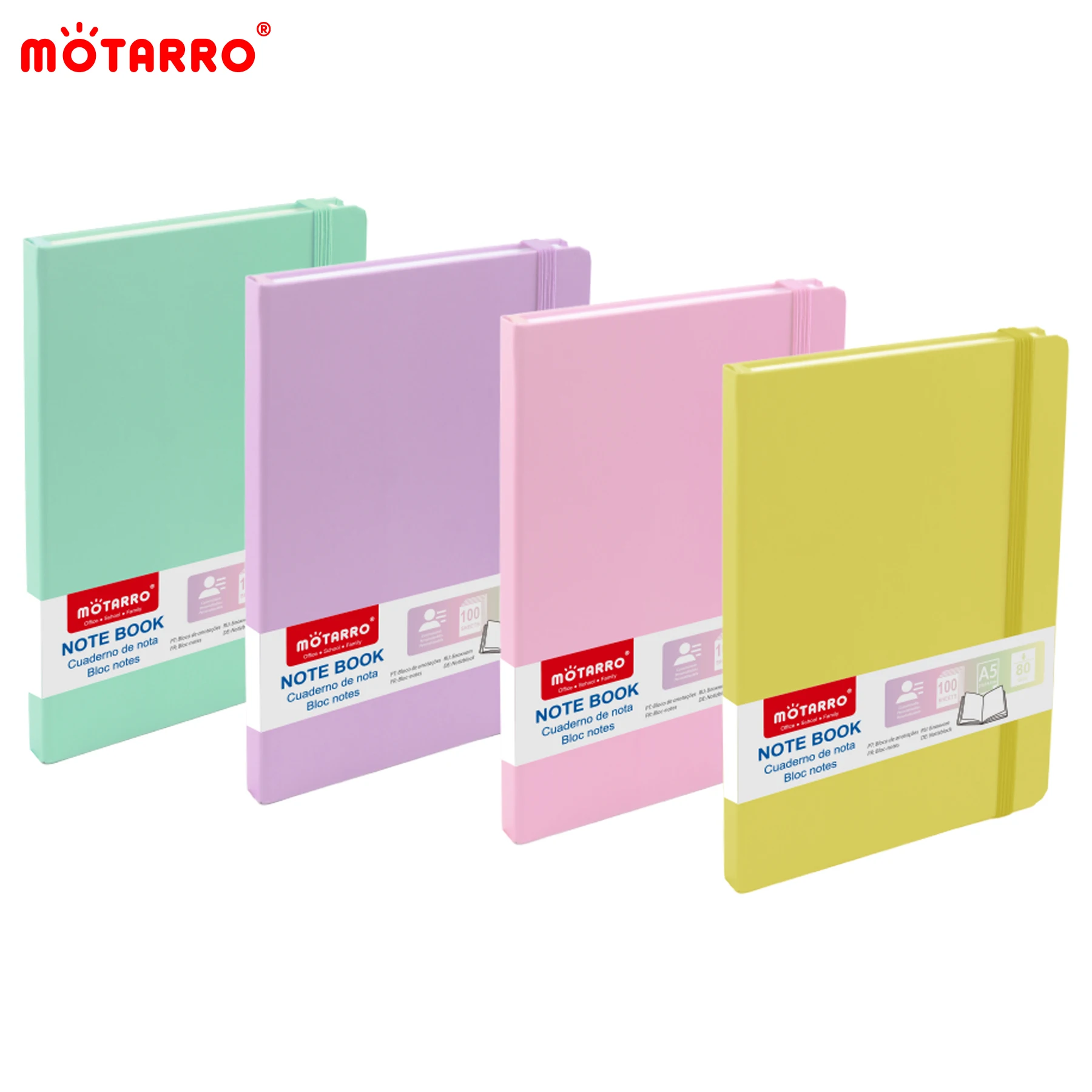 MOTARRO-1Pcs-A5-Notebook-Macaron-Color-Notepad-Cartoon-Memo-Ins-Hand ...