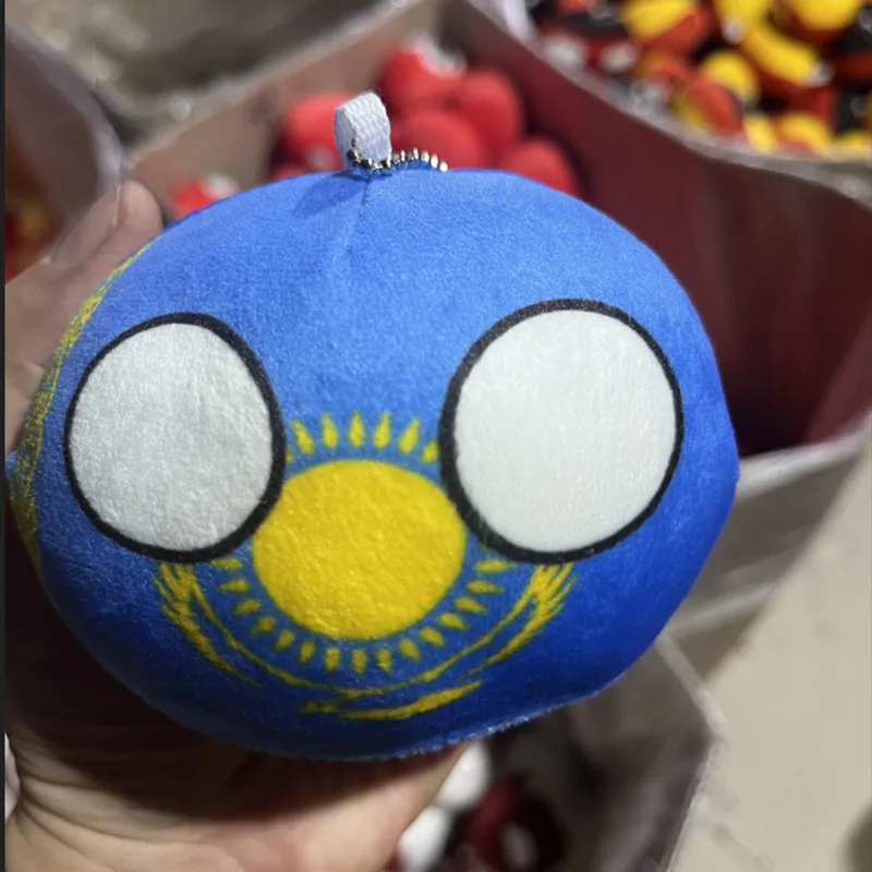 70 styles 10cm Country Ball Plush Toys Polandball Pendant Country Balls ...