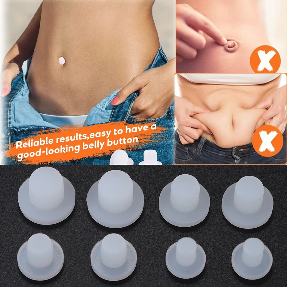 Fake Belly Peircing BabyBellyButtonShaper Baby Belly Button Shaper Plug ...