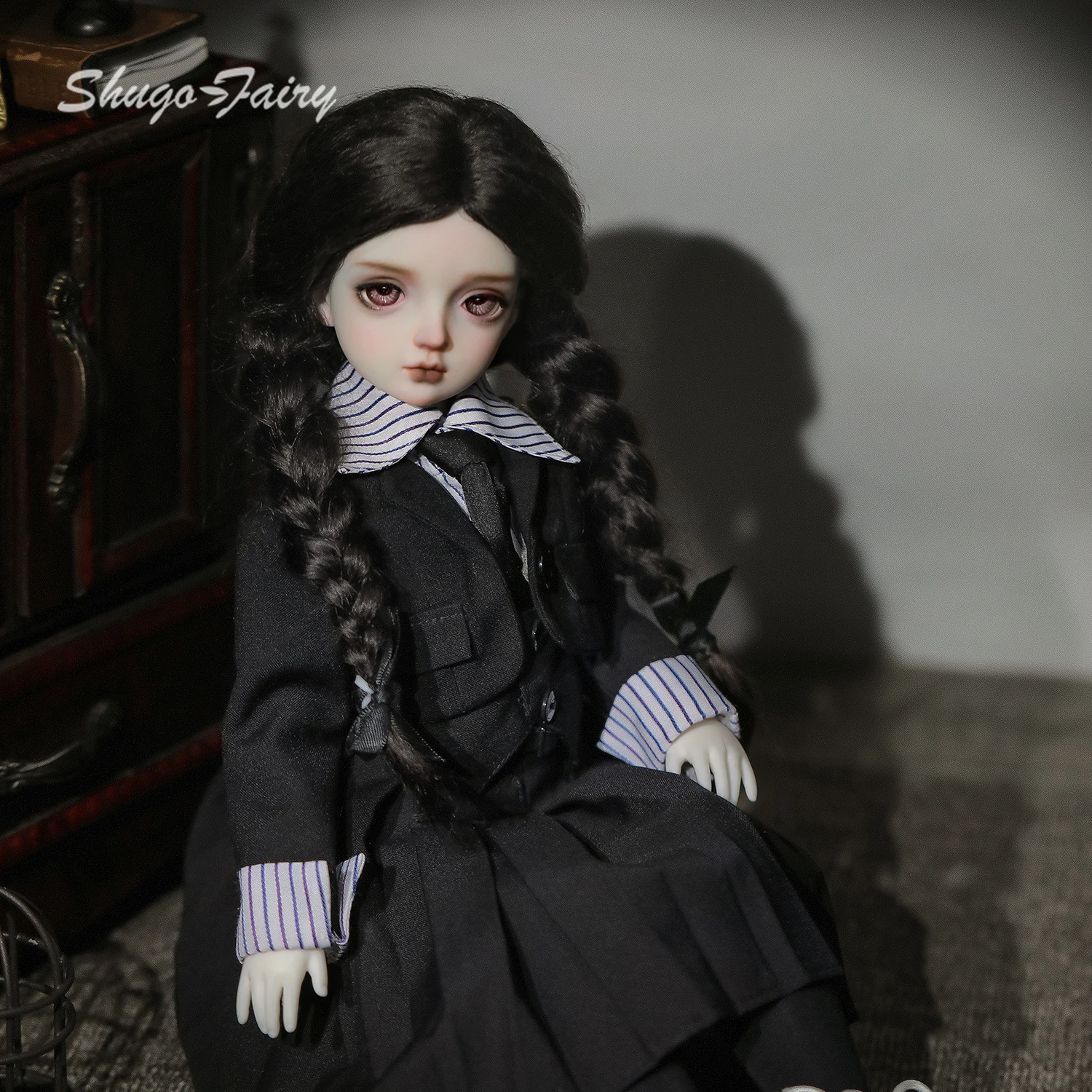 Shugafairy BluesnoB Original Bjd Dolls 1/4 Fullset Dark Style College ...
