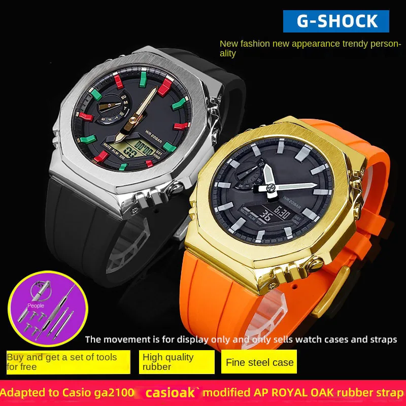 GA-2100-GA2110-Case-Trap-Set-for-Casio-Casioak-Modified-Bracelet-GA ...