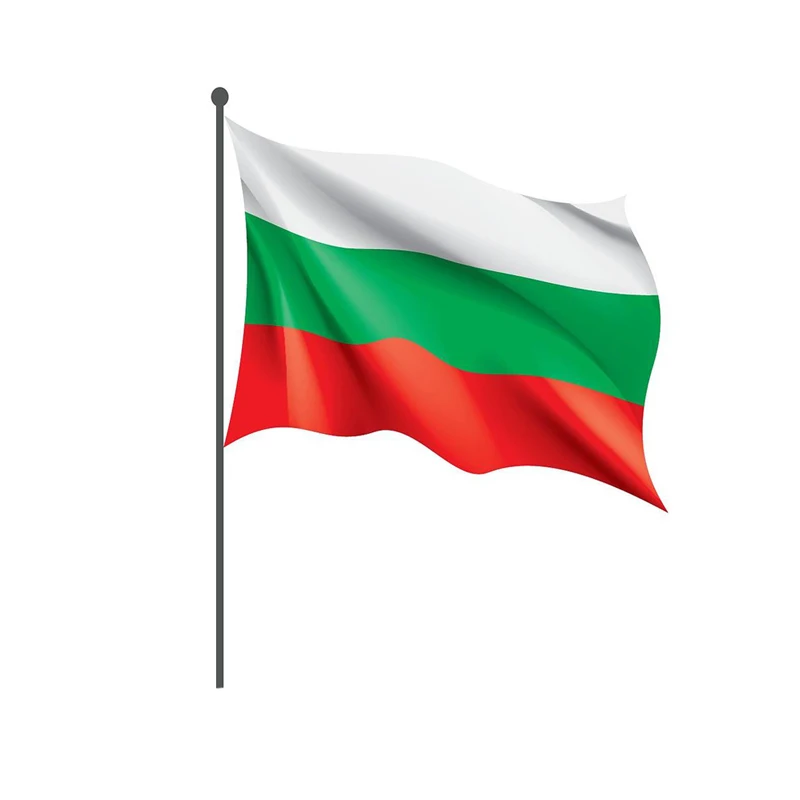 90x150cm Bulgaria Flag Polyester Europe EU White Green Red Bg Bgr ...