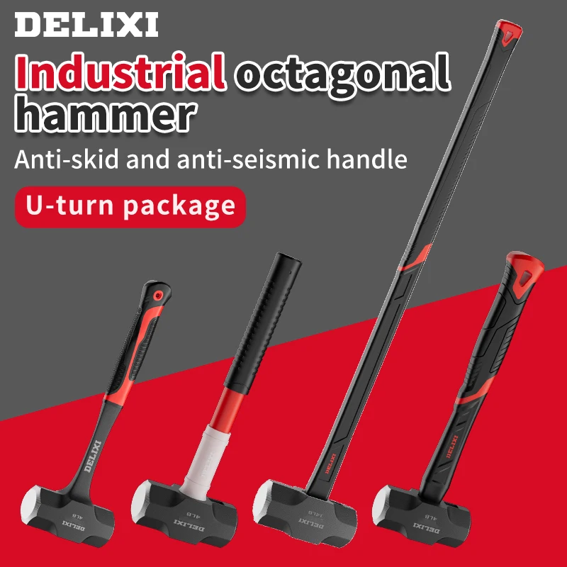 Hammer-octagonal-hammer-hammer-tool-solid-wall-smashing-hammer-even ...